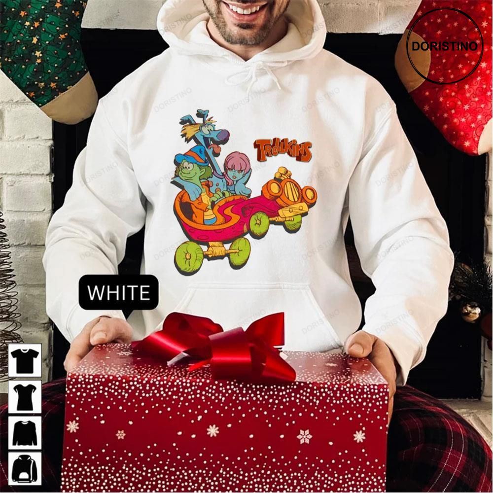 Trollkins Flooky Pixlee And Blitz 80s Retro Tribute Trending Style